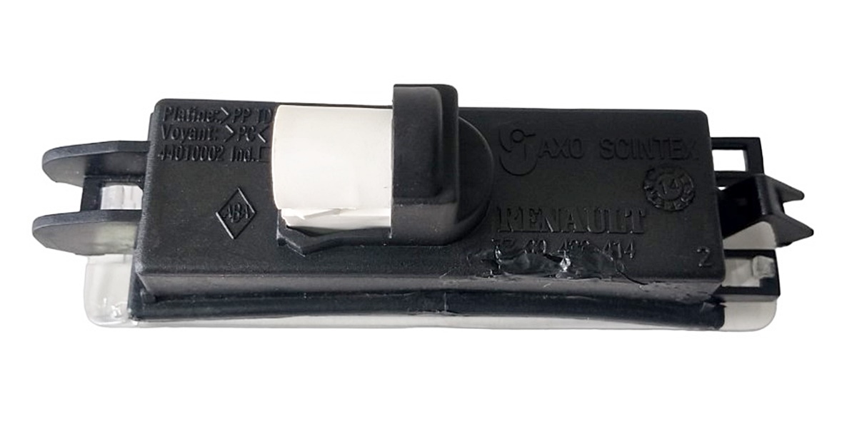 Lanterna De Placa Renault Clio Logan Sandero - 7700433414