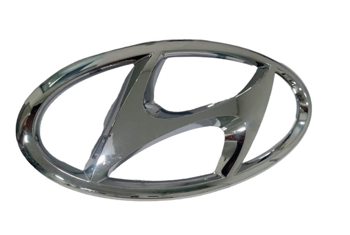 Emblema Logo Traseiro Hyundai Vera Cruz Sonata Azera - 86300-r1200